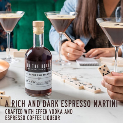 On The Rocks EFFEN Espresso Martini Ready to Drink Cocktail - 375 Ml ...