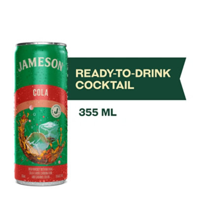Jameson Cola in a Can - 4 -12 Fl Oz - jewelosco