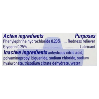 Clear Eyes Sensitive Eye Drops - .5 OZ - safeway