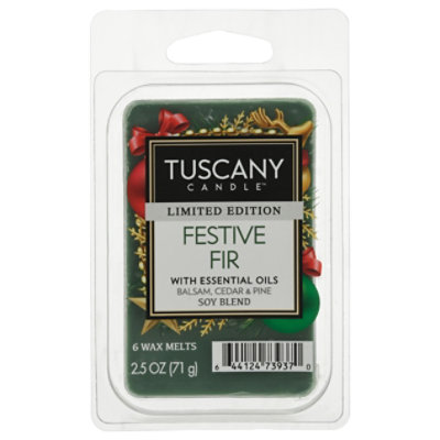 Tuscany Candle Festive Fir Wax Melts - 2.5 Oz - albertsons