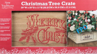 Dyno Wd Tree Stand Crate Cover - EA - safeway