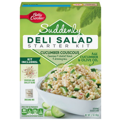 Suddenly Salad Cucumber Couscous Deli Salad Kit - 3.2 Oz - safeway