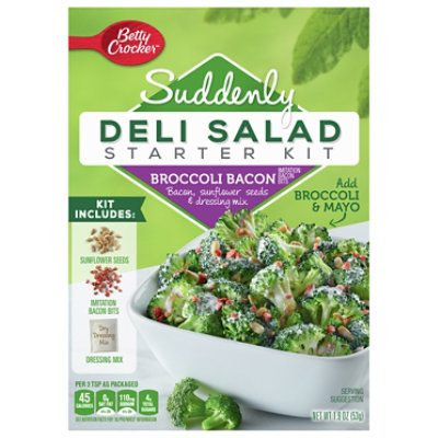Suddenly Salad Broccoli Bacon Deli Salad Kit - 1.9 Oz - safeway
