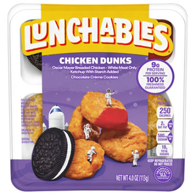 Lunchables Chicken Dunks with Chocolate Creme Cookies - 4 Oz - albertsons