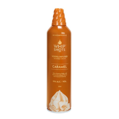 Whipshots Vodka-Infused Caramel Whipped Cream - 200 Ml - safeway