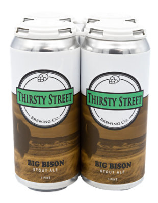 Thirsty Street Big Bison Stout Multipack - 4-16 Fl. Oz. - albertsons