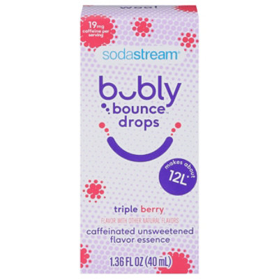 Sodastream Bubly Bounce Triple Berry Soda - 40 Ml - safeway