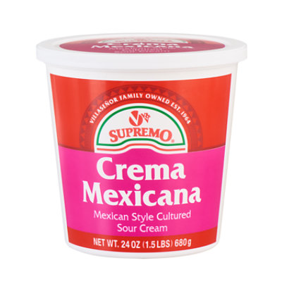 V&v Supremo 24Oz Mexican Crema - 24 Oz - Safeway