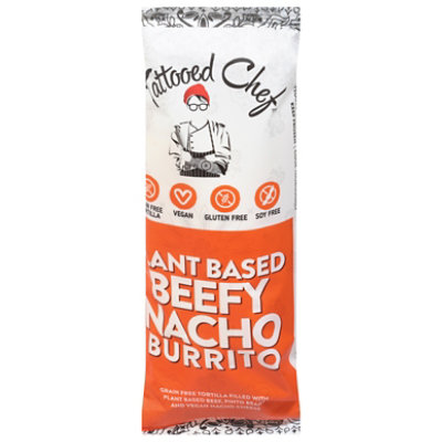 Tattooed Chef Burritos Plant Based Beefy Nacho - 5.5 OZ - safeway