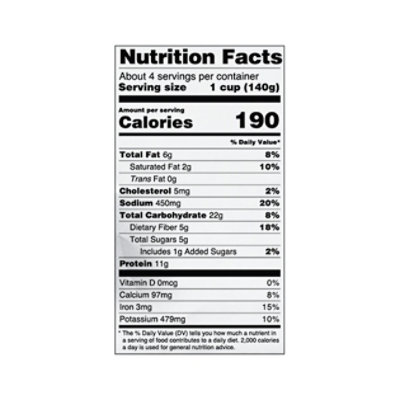 Tattooed Chef Chick Pea Pasta With Plant Based Sausage Ragu Pouch - 20 ...