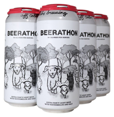 Off Color Brewing Beerathon Beer Cans - 6-16 Fl. Oz. - jewelosco