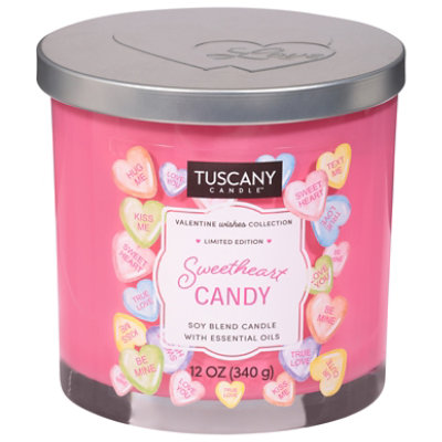 Lang Sweetheart Candy Cherry Candle - 12 Oz - albertsons