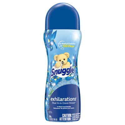 Snuggle Exhilirations Blue Iris & Ocean Breeze Liquid Fabric Softener ...