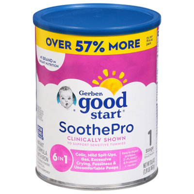 Gerber Good Start Soothepro Baby Formula Stage 1 - 30.6 Oz - safeway