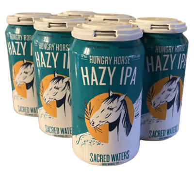 Sacred Waters Catch Em Lager Beer in Cans - 6-12 Fl. Oz. - albertsons