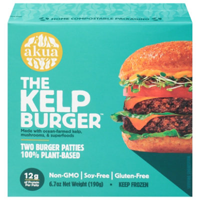 Akua Meatless Kelp Burger Patties 2 Count - 6.7 Oz - vons