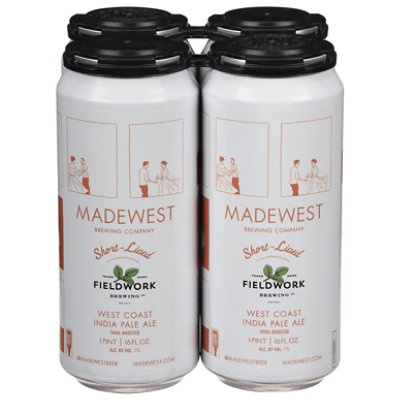 Madewest Rotating Seasonal Ipa In Cans - 4-16 Fl. Oz. - vons