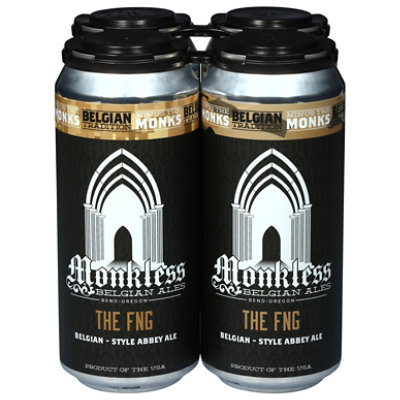 Monkless Fng Oz In Cans - 4-16 Fl. Oz. - albertsons