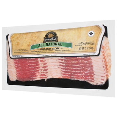 Boar's Head All Natural Uncured Smoked Bacon - 12 Oz - safeway