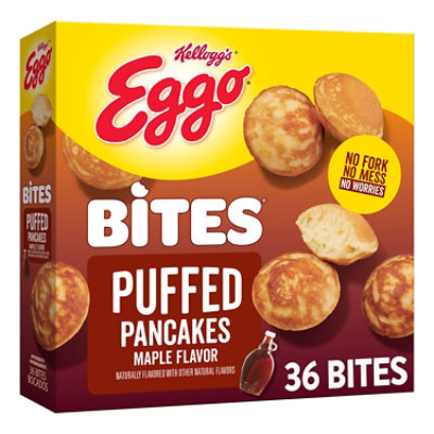 Kellogg's Eggo Puffed Pancakes Maple Bites - 10.8 Oz - safeway