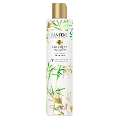 Pantene Nutrient Blends Bamboo Cosmetic Shampoo - 9.6 Fl. Oz. - safeway