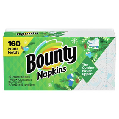 Bounty Paper Napkins - 160 Count - Safeway