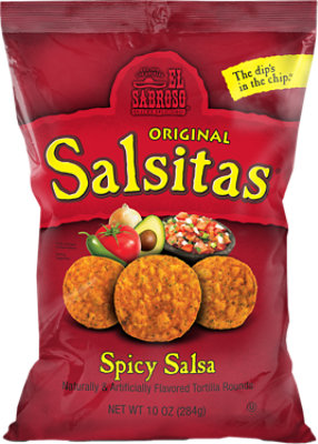 El Sabroso Salsitas Round Tortilla Chips - 10 Oz - albertsons