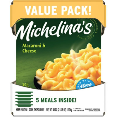 Michelina's Bundle Macaroni And Cheese Tray - 5-40 Oz - safeway