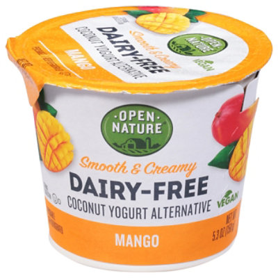 Open Nature Dairy-Free Coconut Mango Yogurt - 5.3 Oz - safeway