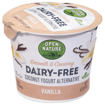 Open Nature Coconut Vanilla Dairy-Free Yogurt - 5.3 Oz - safeway