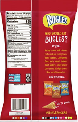 Bugles Original Crispy Corn Snacks - 3.7 Oz - Albertsons