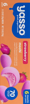 Yasso Strawberry Mochi Frozen Greek Yogurt 6 Count - 7.5 Fl. Oz ...