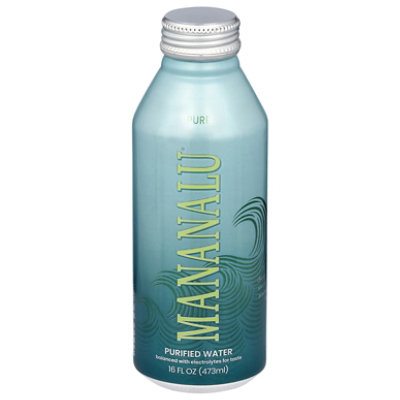 Mananalu Pure Water - 16 Fl. Oz. - safeway