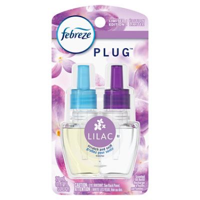 Febreze Lilac Air Fresherner Plug Refill - .87 Fl. Oz. - safeway