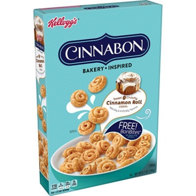 Kellogg's Cinnamon Roll Cinnabon Cereal - 8.7 Oz - safeway