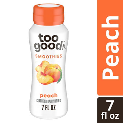 Too Good & Co. Peach Smoothie Drink 7 Fl. Oz. - albertsons