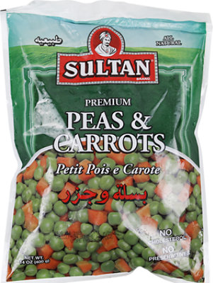 Sultan Frozen Peas & Carrots - 14 OZ - safeway