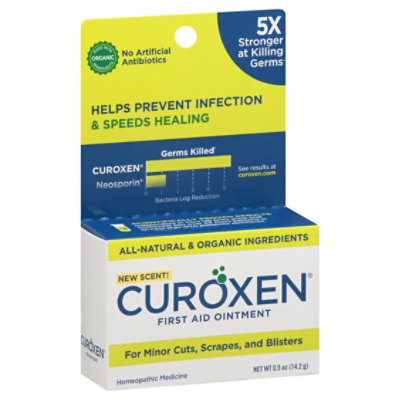 Curoxen First Aid Ointment Vertical Usa - 0.5 Oz - safeway