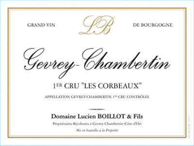Domaine Lucien Boillot Et Fils Gevrey Chambertin 1er Cru Les Corbeaux ...