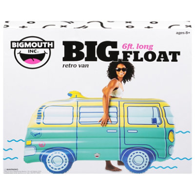 BigMouth 6 Feet Retro Van Big Float - Each - albertsons