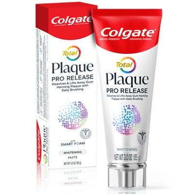 Colgate Total Plaque Pro-release Toothpaste Whitening Mint - 3 OZ - Safeway