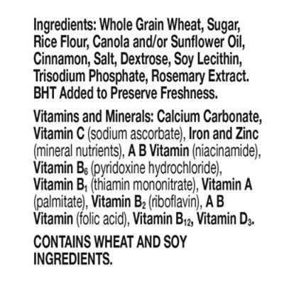 Cinnamon Toast Crunch Mini Breakfast Cereal Family Size - 12.3 Oz - safeway