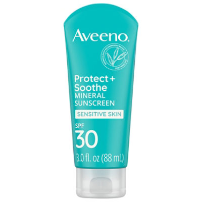 Aveeno Plus Mnrl Sunscreen Spf30 3fz - 3 OZ - safeway