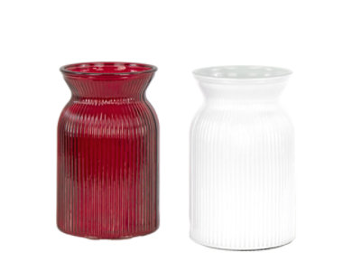 Overjoyed Boutique Fluted Flare Vase - EA - albertsons