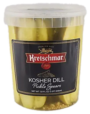 Kretschmar Pickle Spears Kosher Dill - 32 OZ - Albertsons