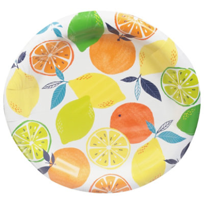 Signature SELECT Squeeze The Day Dinner Plate - 8 Count - safeway