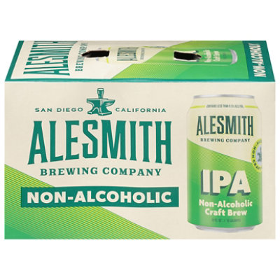 Alesmith Non Alcoholi Ipa Beer In Cans - 6-12 Fl. Oz. - vons