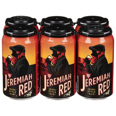 BJ's Brewhouse Jeremiah Red Irish Style Ale In Cans - 6-12 Fl. Oz. - vons