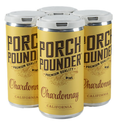 Porch Pounder Chardonnay Wine In Cans - 4-200 Ml - vons