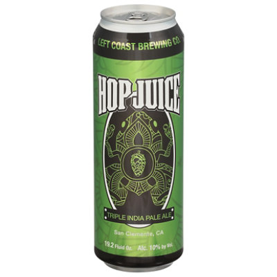 Left Coast Brewing Co. Hop Juice Triple IPA In Cans - 19.2 Fl. Oz. - vons